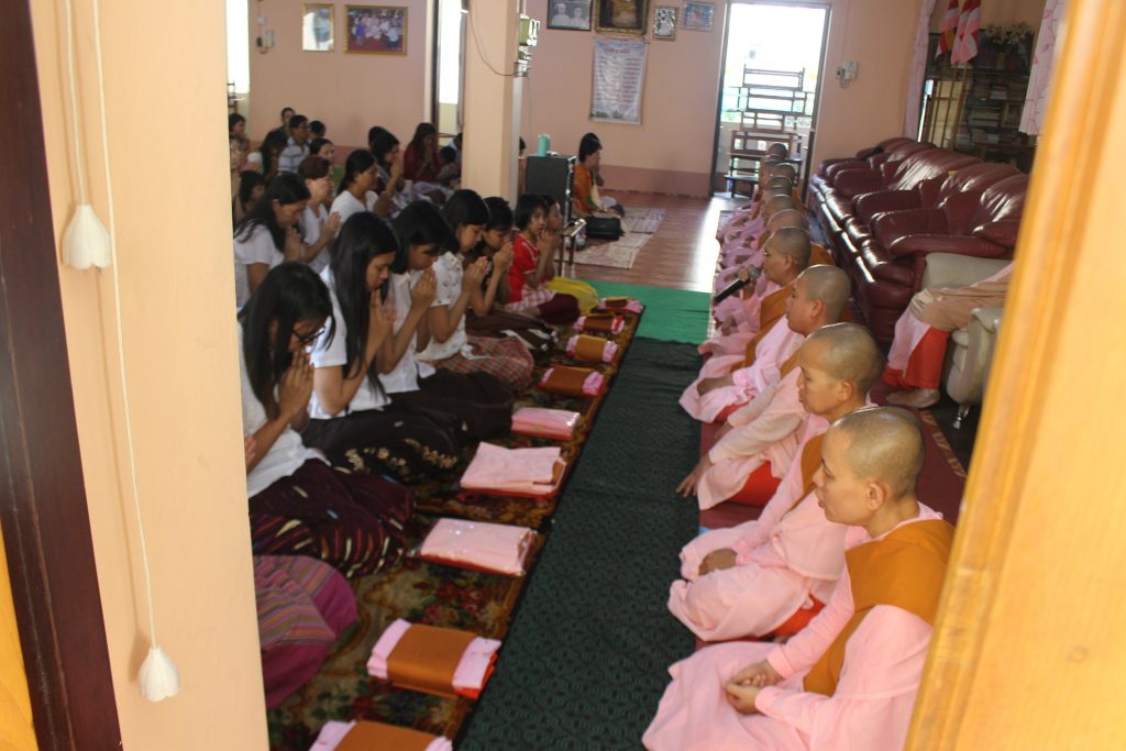 Another side of Thingyan: Becoming a nun- DVB