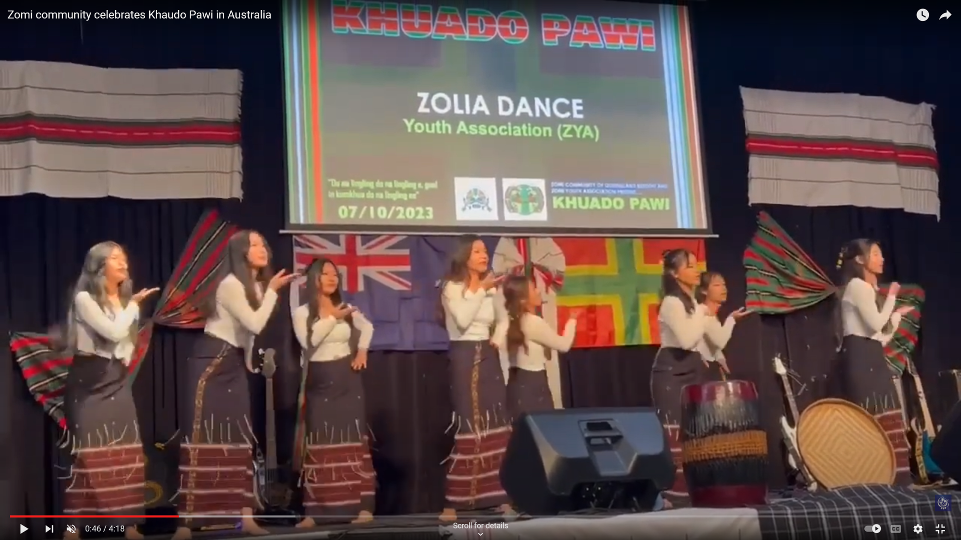 Zomi community celebrates Khuado Pawi in Australia- DVB