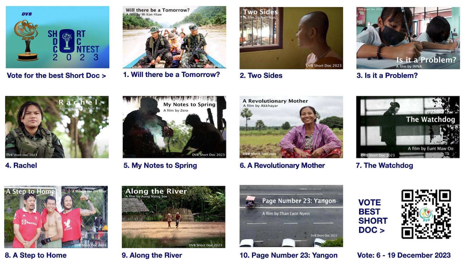 Vote DVB Short Doc overview - DVB