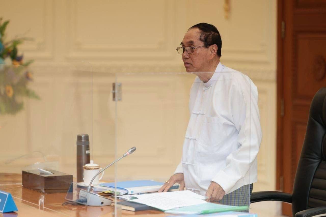Regime acting President Myint Swe dies at hospital in Naypyidaw - DVB