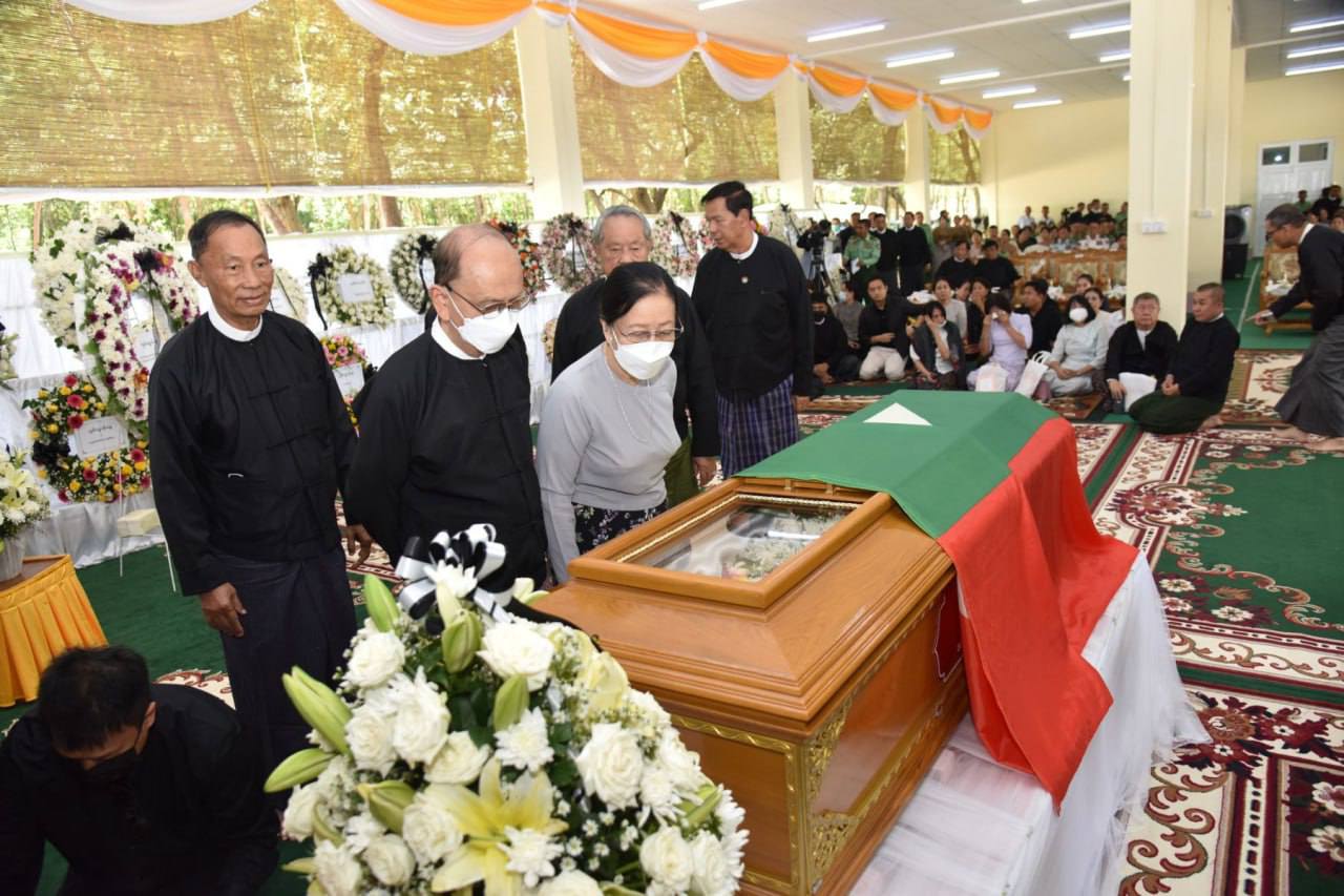 State funeral held for Myint Swe in Naypyidaw - DVB