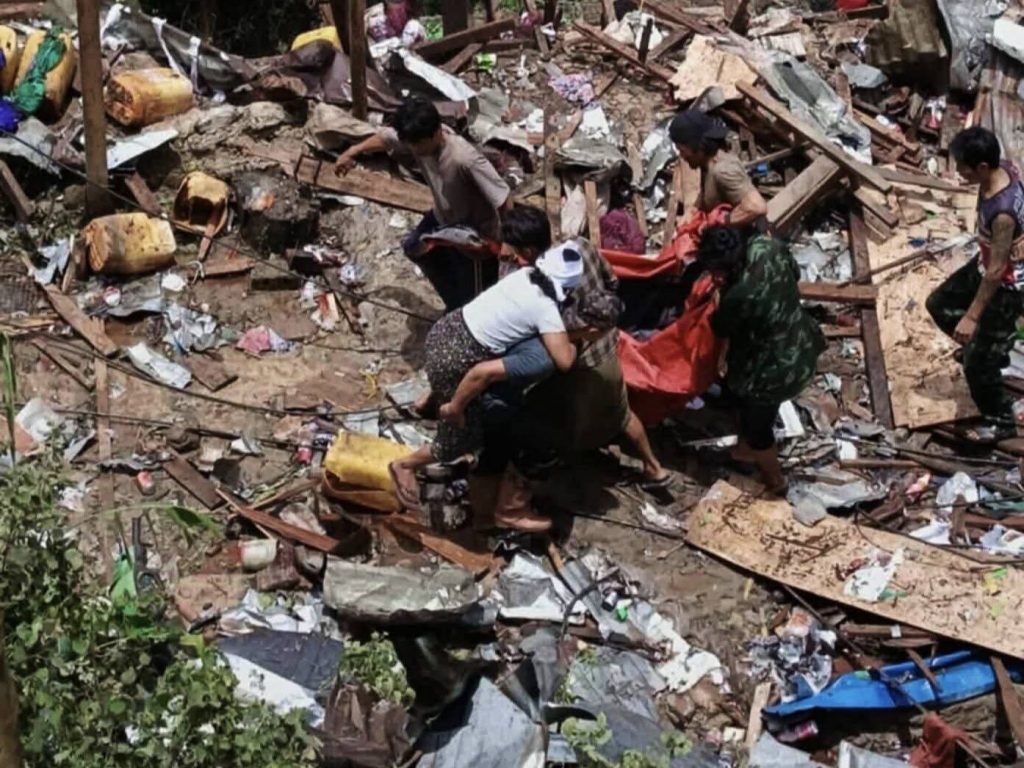 Three civilians injured by airstrikes in northern Shan State; At least 22 killed by repeated ...