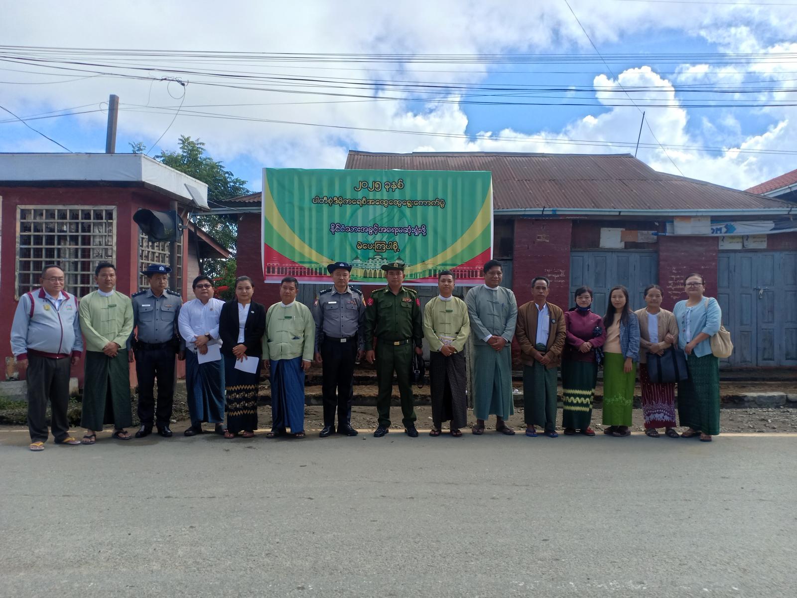 Regime elections set to take place in two townships of Chin State - DVB