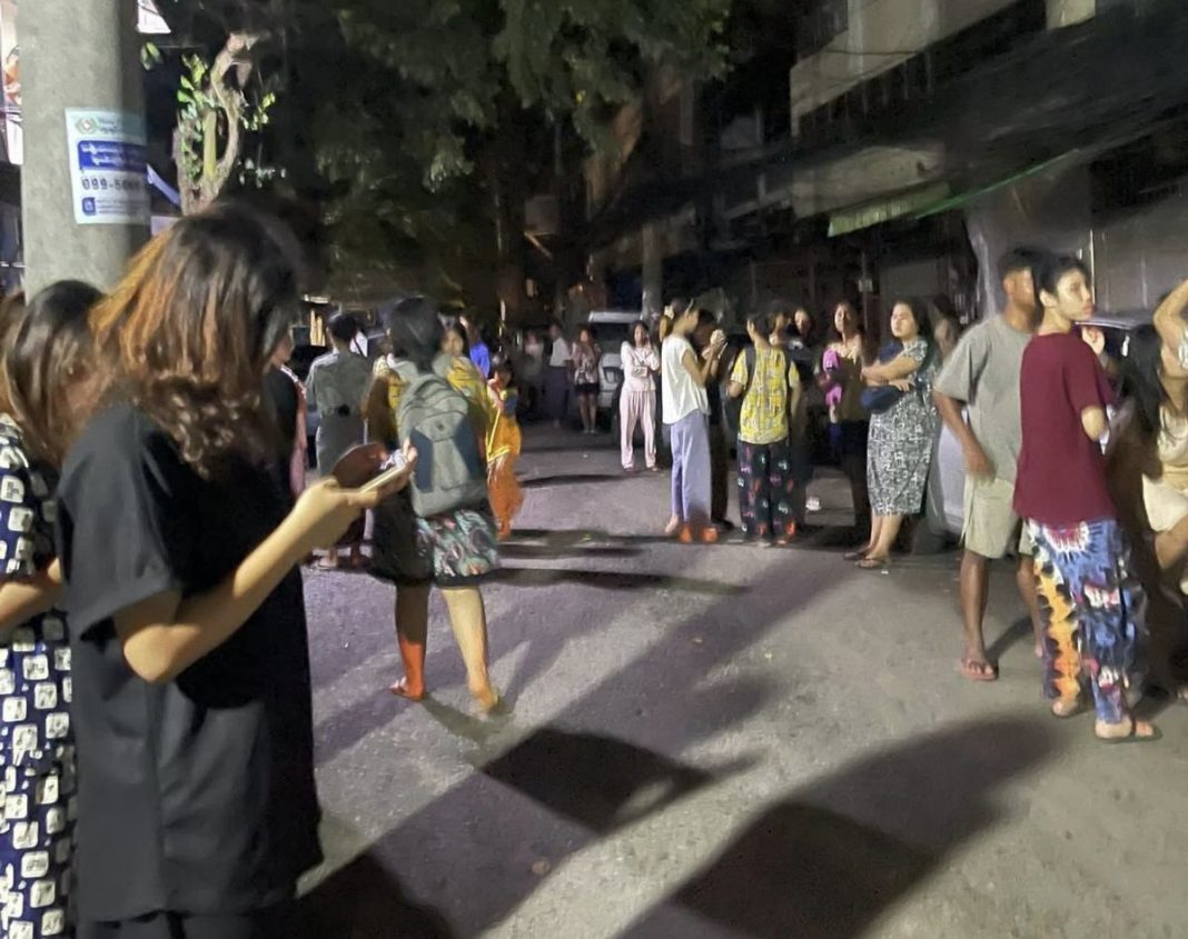 Magnitude 3.9 earthquake rattles Yangon residents - DVB