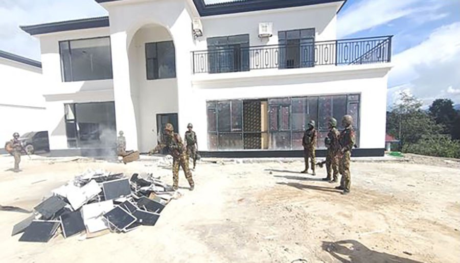 Myanmar military shuts down a major cybercrime center and detains over ...